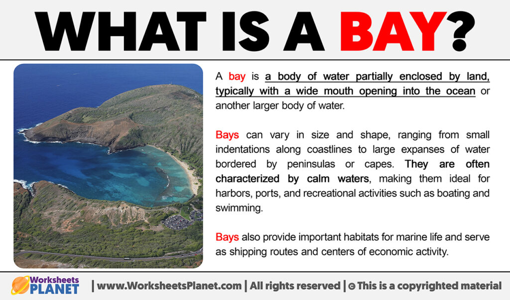 What Is A Bay Definition Of Bay