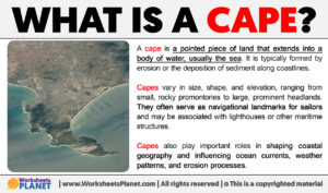 What is a Cape | Definition of Cape