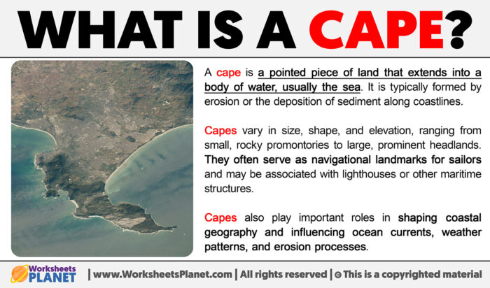 What is a Cape | Definition of Cape