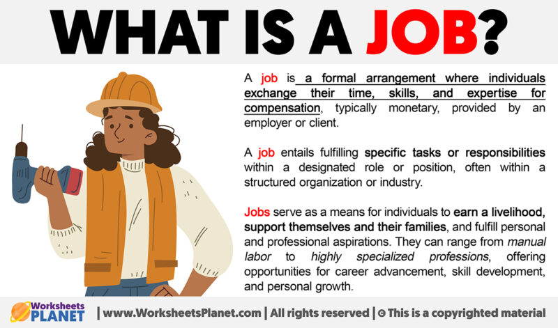 What is a Job | Definition of Job