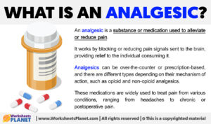 What is an Analgesic?