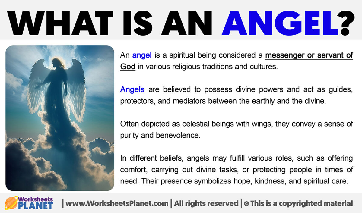 What is an Angel | Definition of Angel