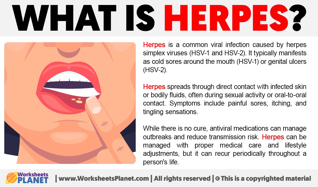 What Is Herpes Definition Of Herpes