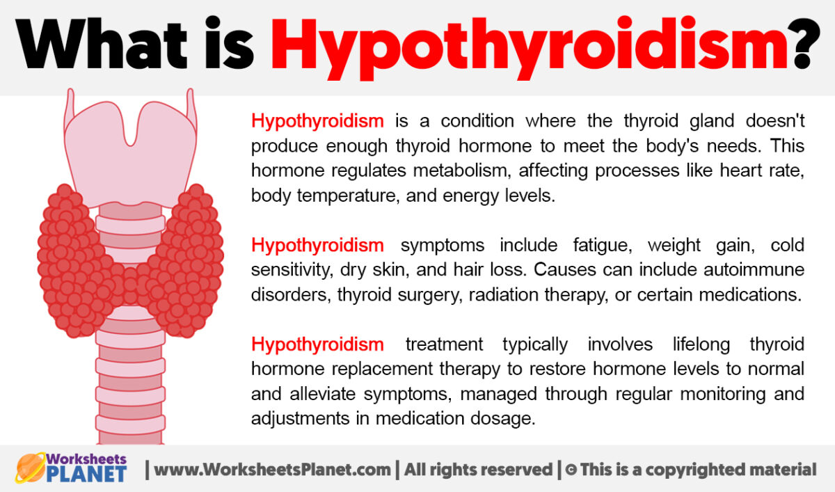 What is Hypothyroidism | Definition of Hypothyroidism