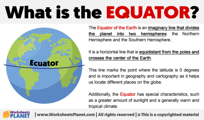 What is the Equator of the Earth?