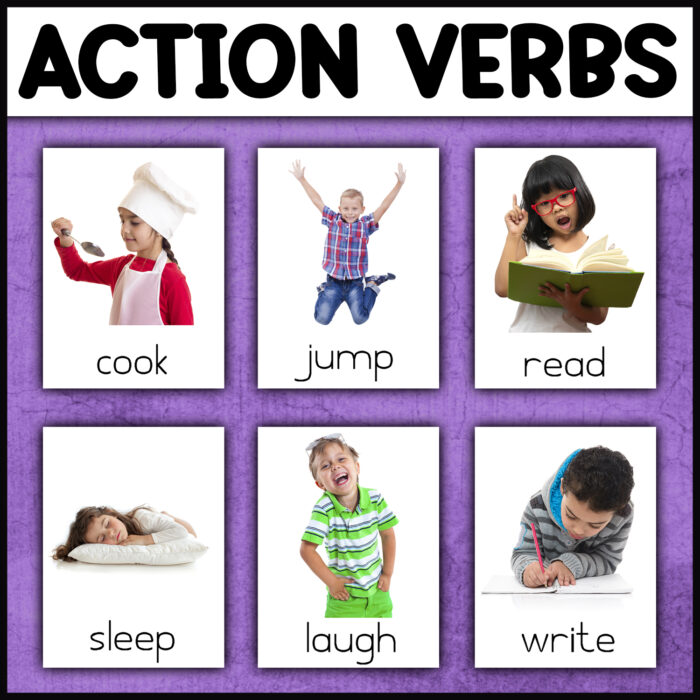 Action Verbs Flashcards