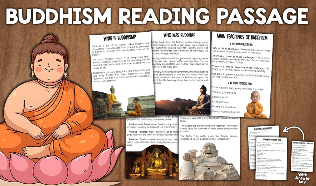 Buddhism Reading Comprehension Passages