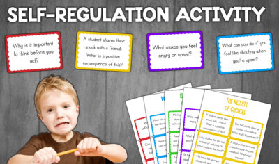 Self-Regulation Self-Control Activity for Kids