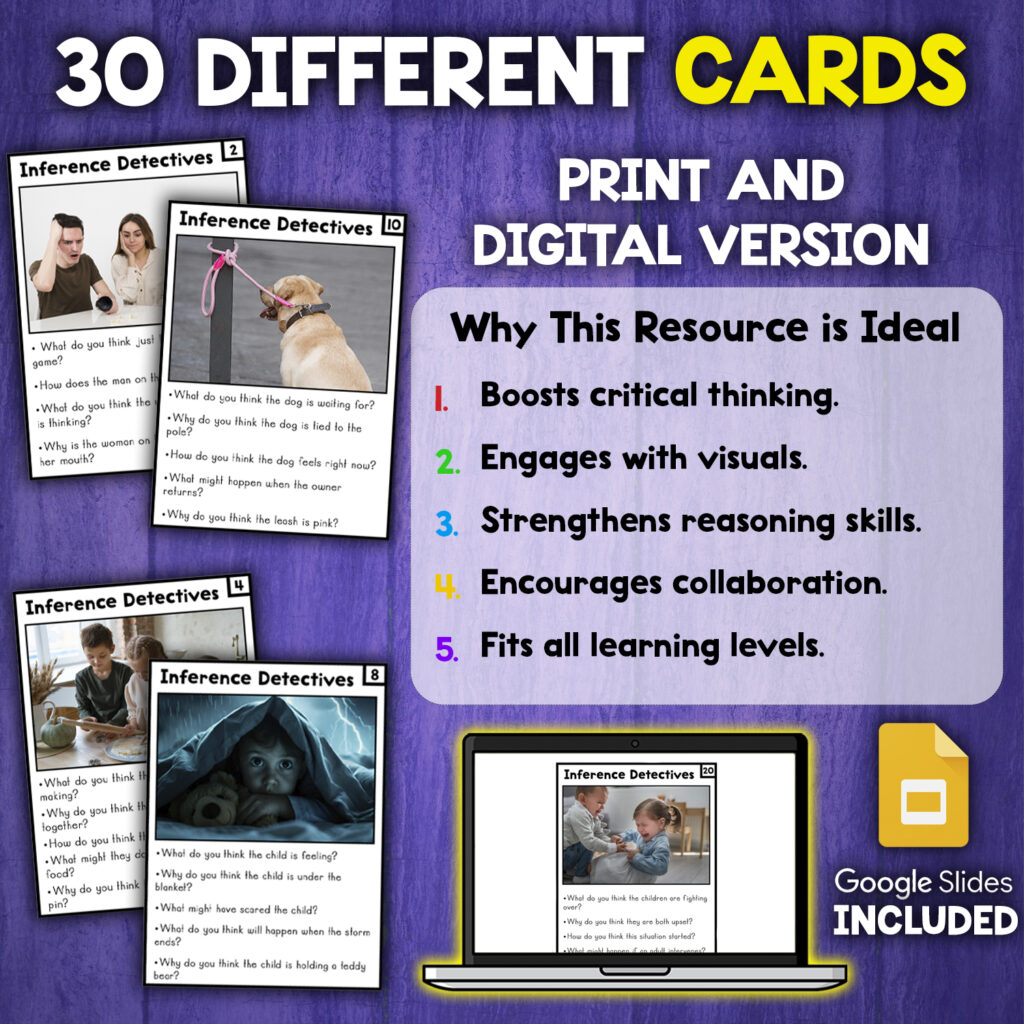 Making Inferences Activity for Kids