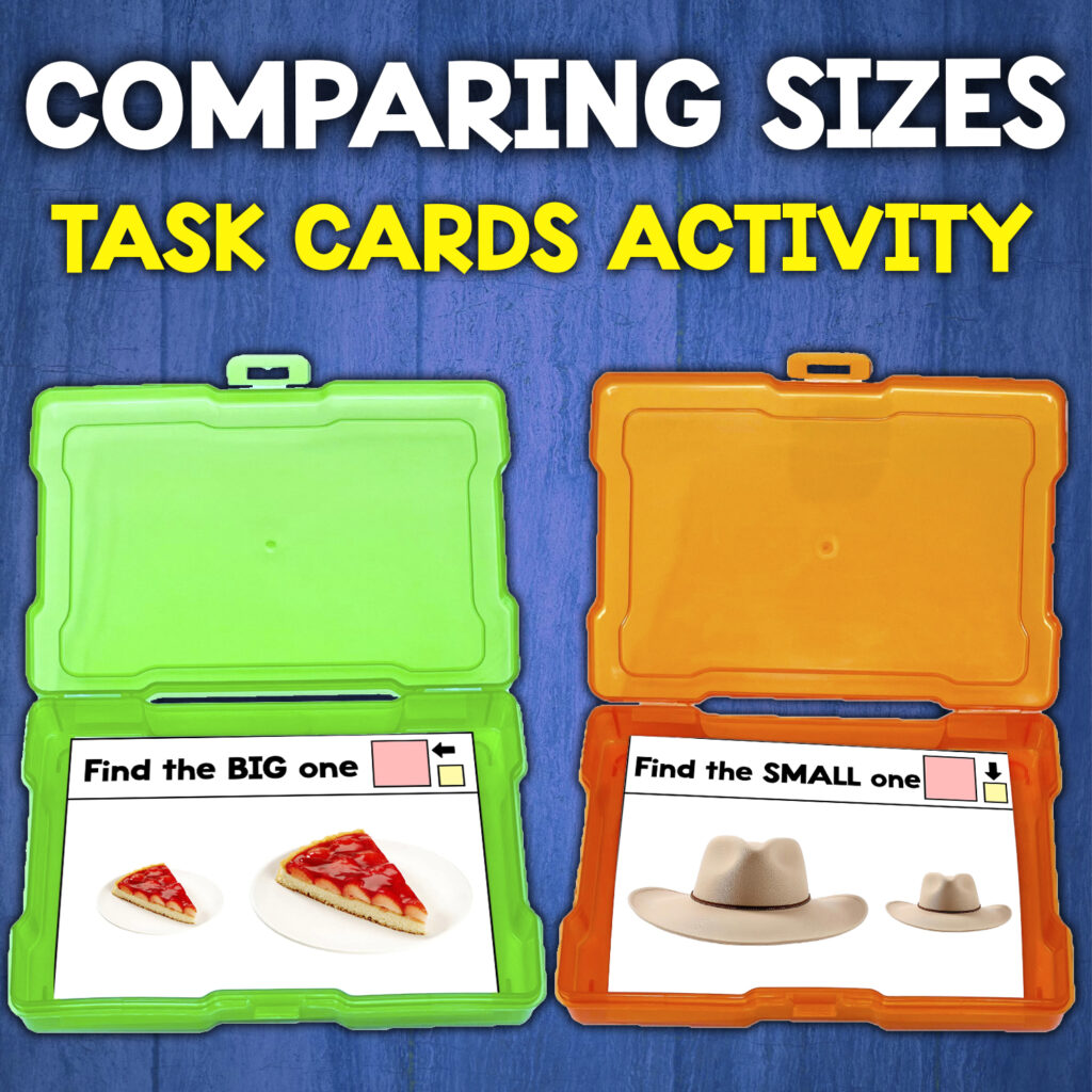 Big and Small Sorting Activity for Special Education
