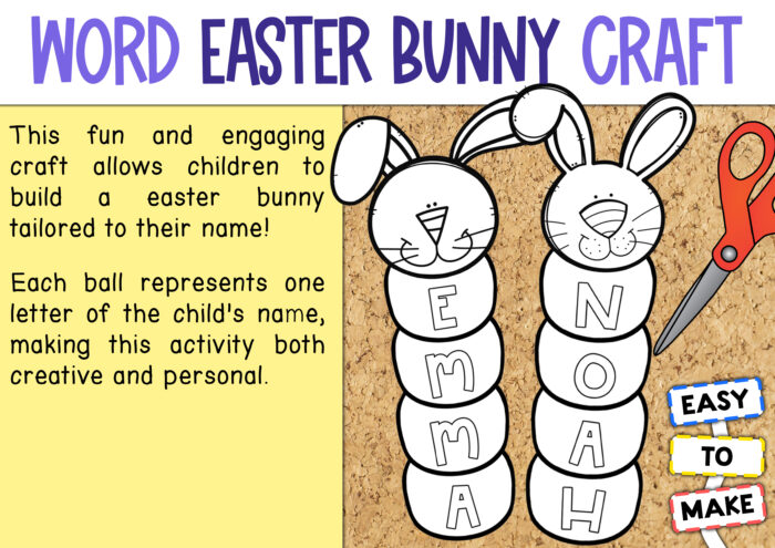 Easter Bunny Craft Activity