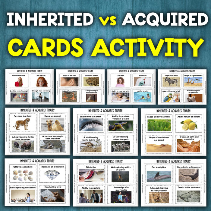 Inherited and Acquired Traits Activity