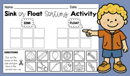 Sink or Float Worksheet