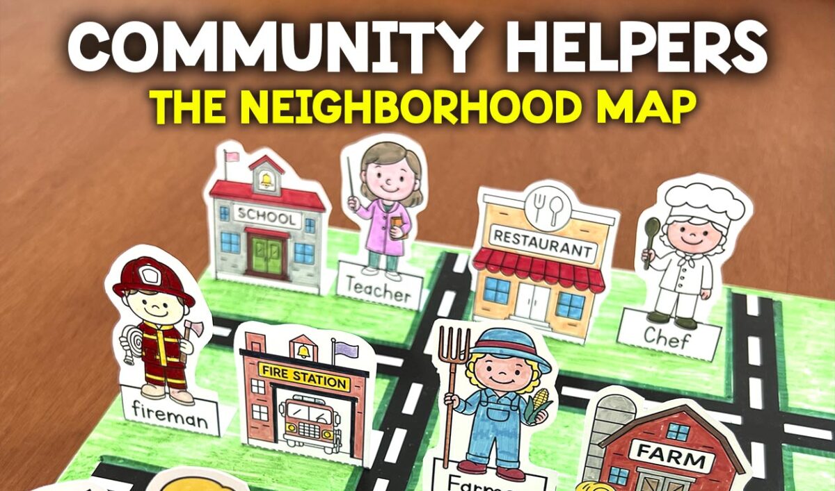 Community Helpers Craft & Sort Activity